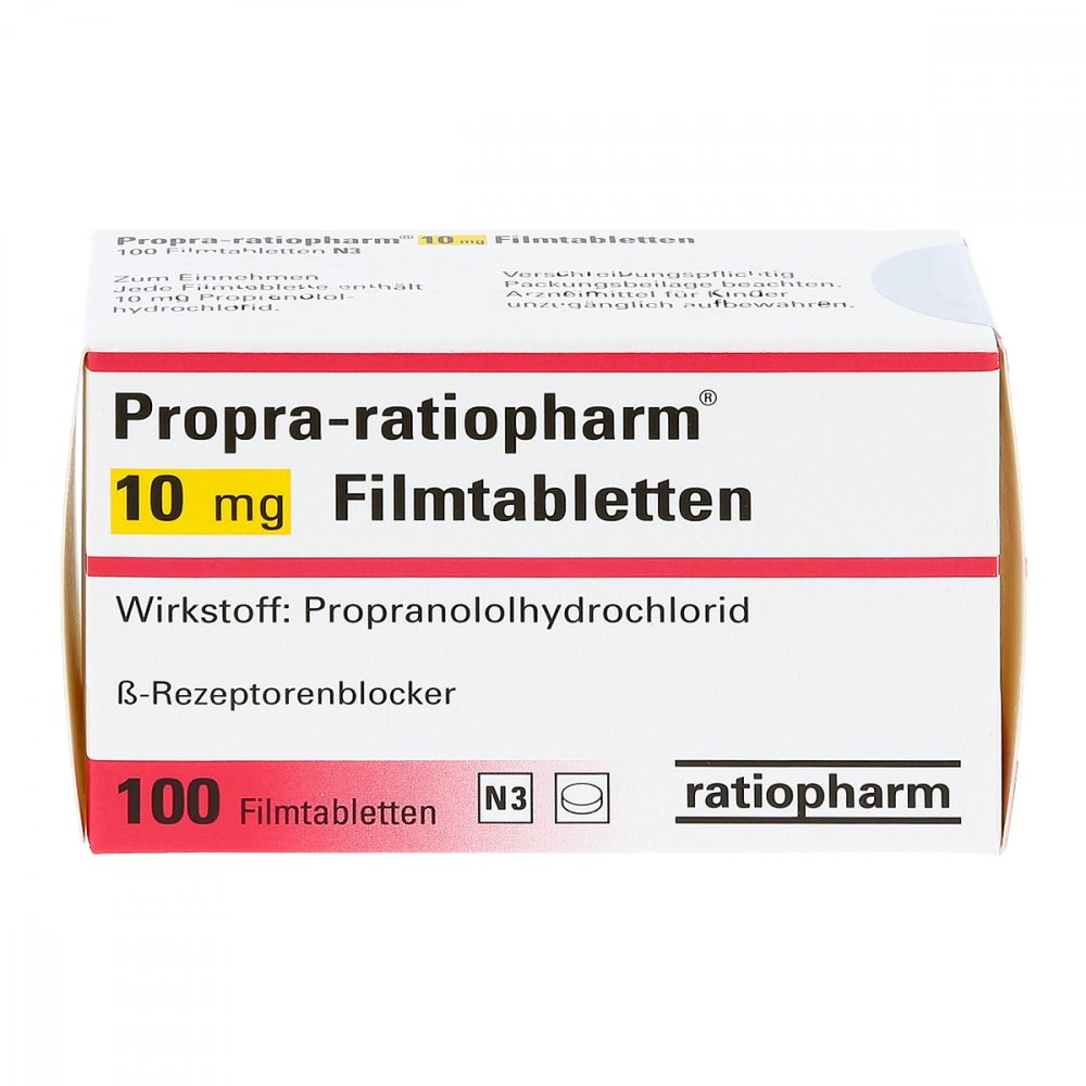Propra-ratiopharm 10mg 100 stk günstig bei apo.com