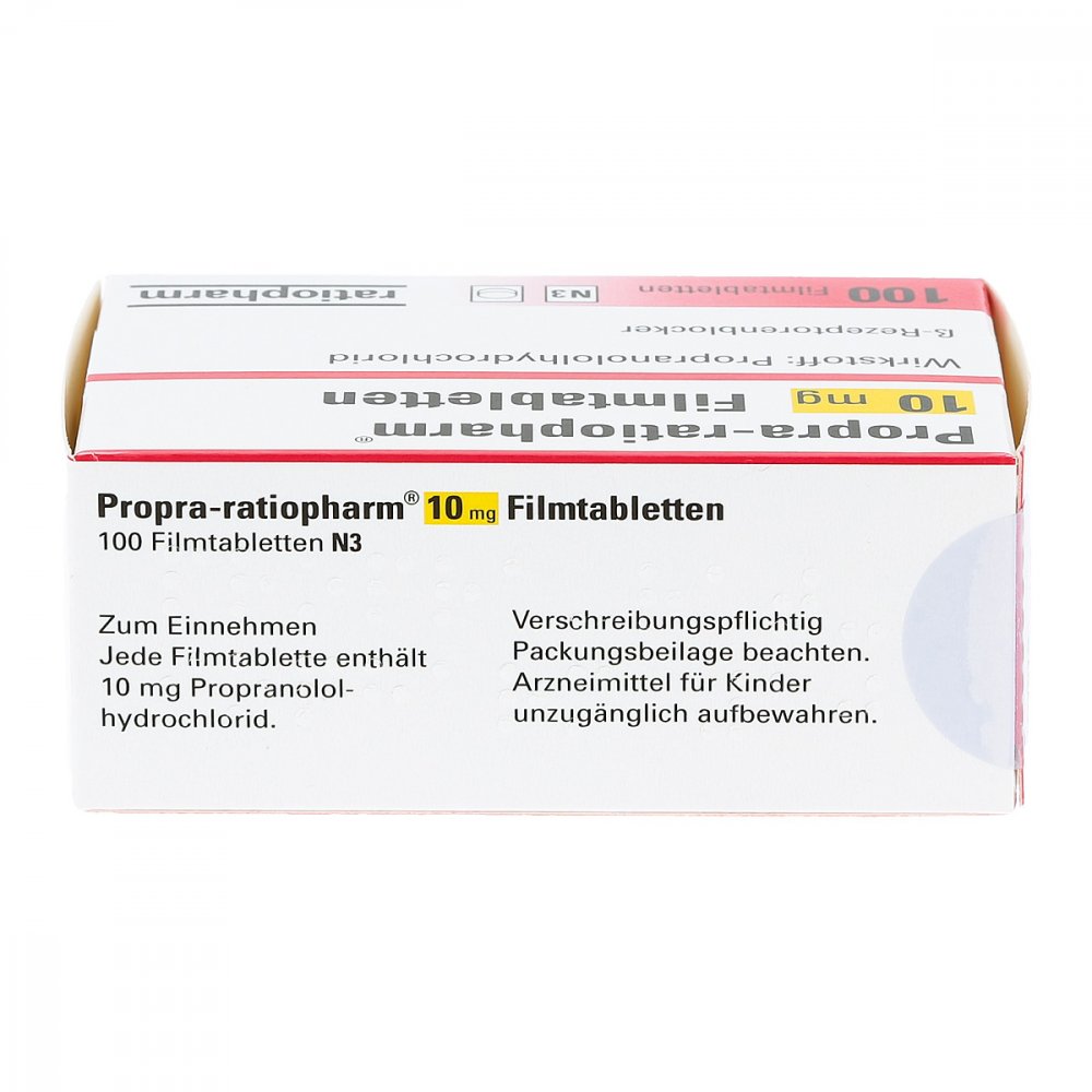 Propra-ratiopharm 10mg 100 stk günstig bei apo.com