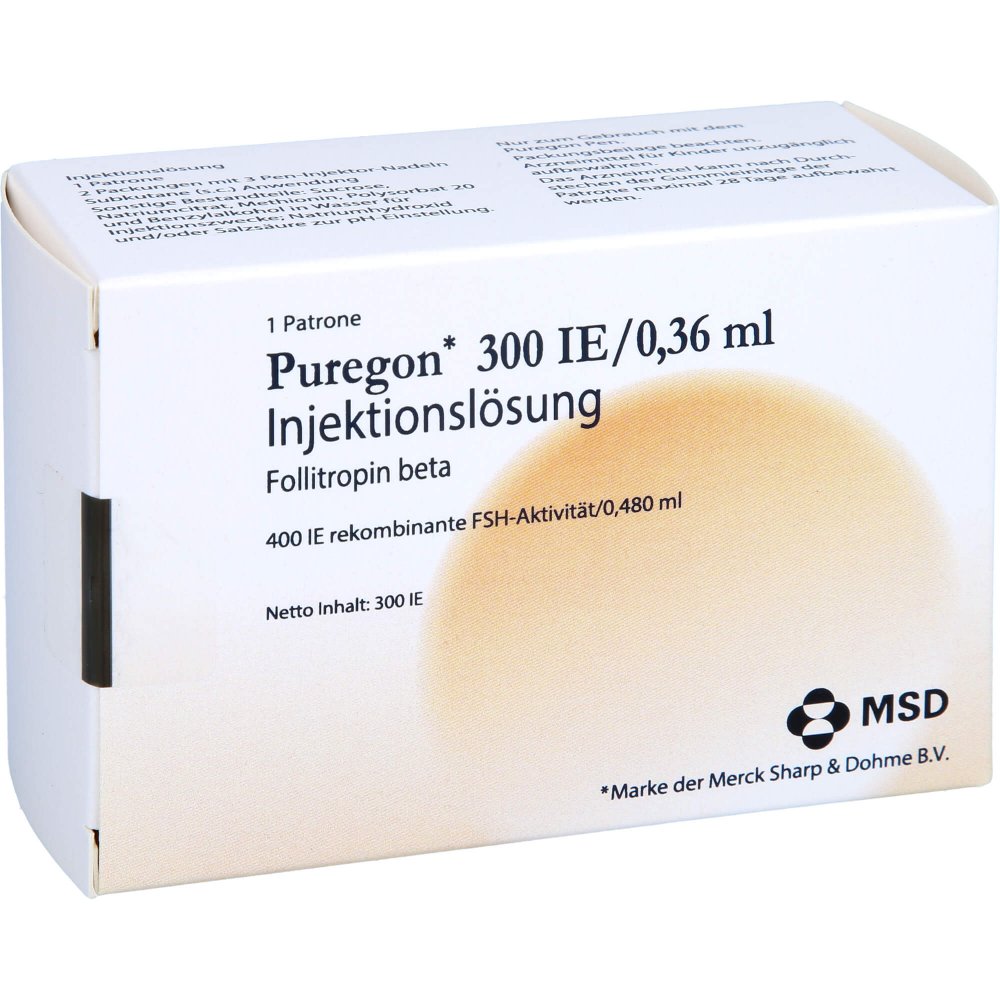 Puregon 300 I.e./0,36 ml für Pen iniecto -lösung 1 stk