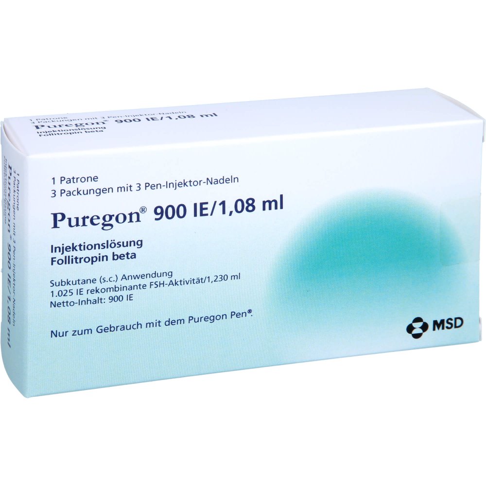 Puregon 900 I.e./1,08 ml für Pen iniecto -lösung 1 stk