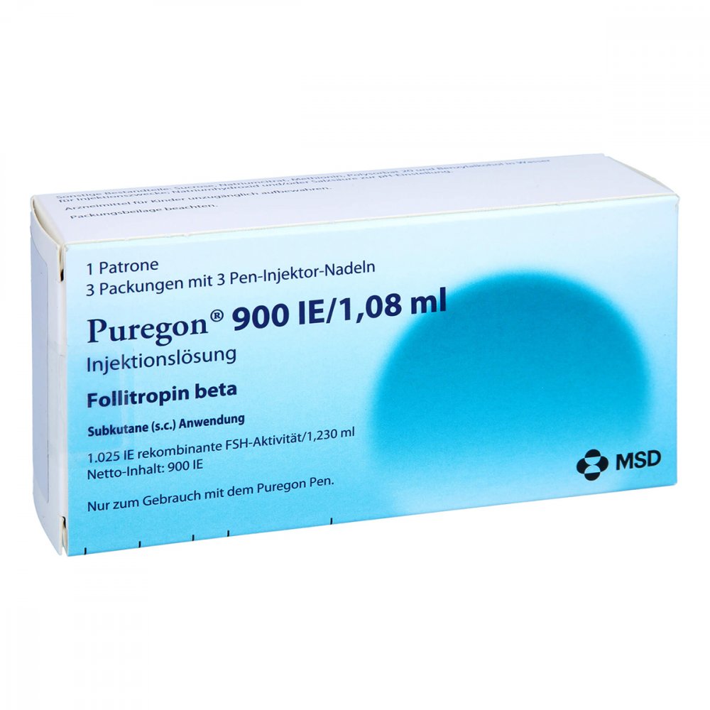Puregon 900 I.e./1,08 ml Injektionslösung 1 stk