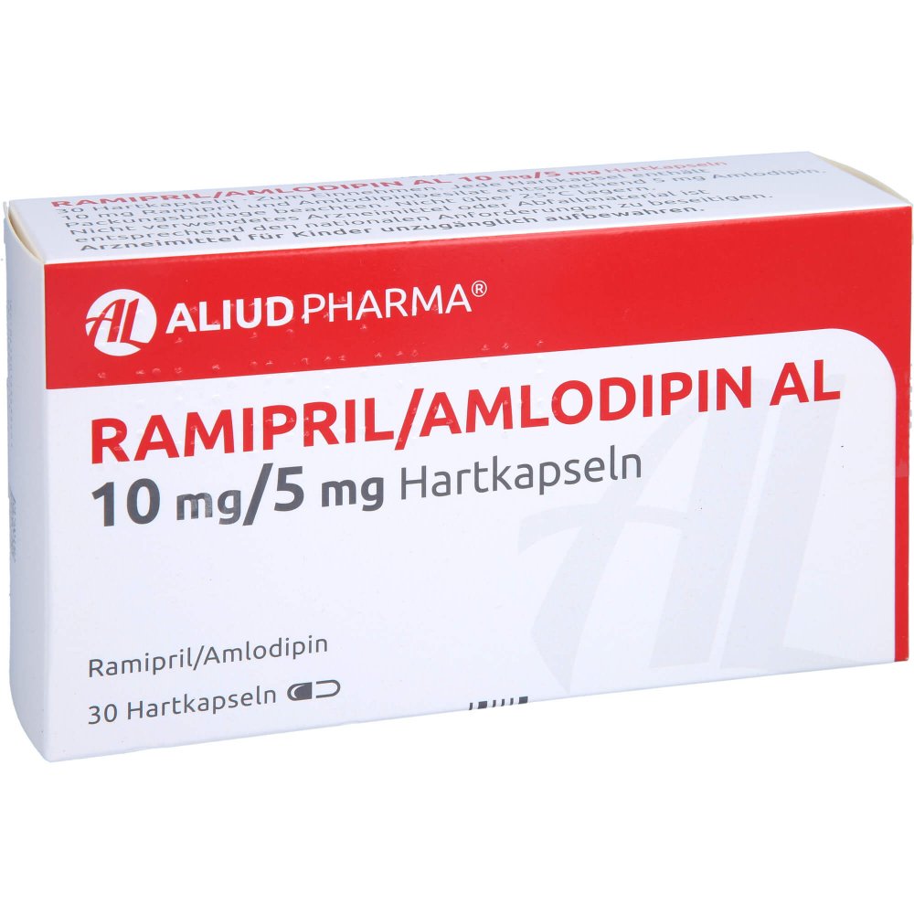 Ramipril/amlodipin Al 10 mg/5 mg Hartkapseln 30 stk