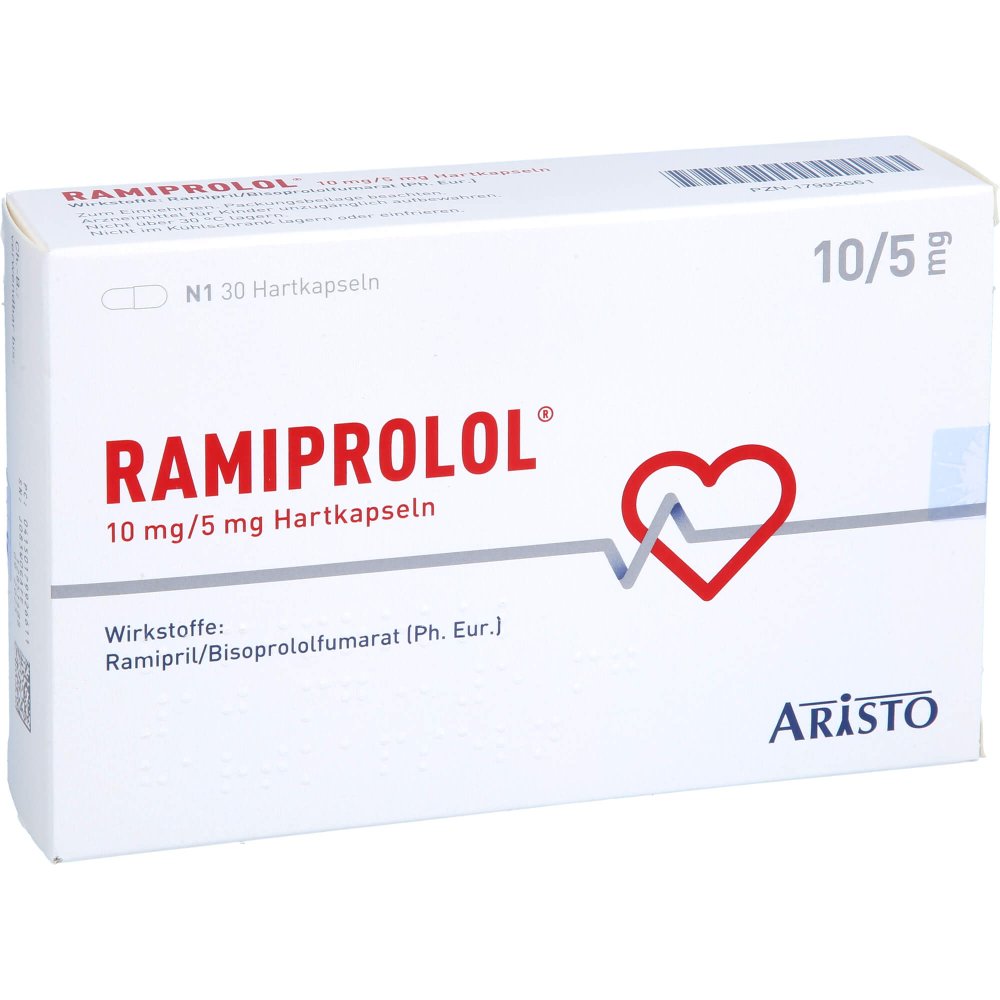 Ramiprolol 10 Mg/5 Mg Hartkapseln 30 stk online kaufen