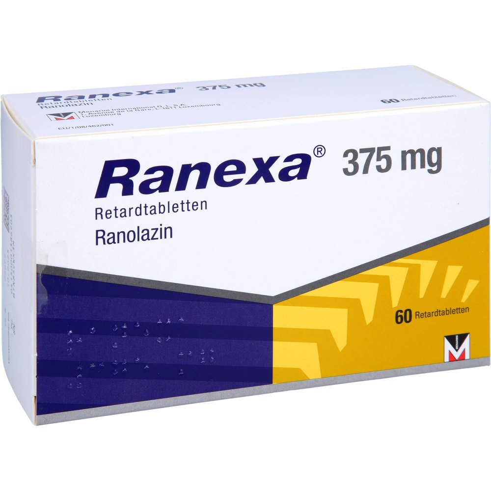 Ranexa 375 mg Retardtabletten 60 stk online kaufen