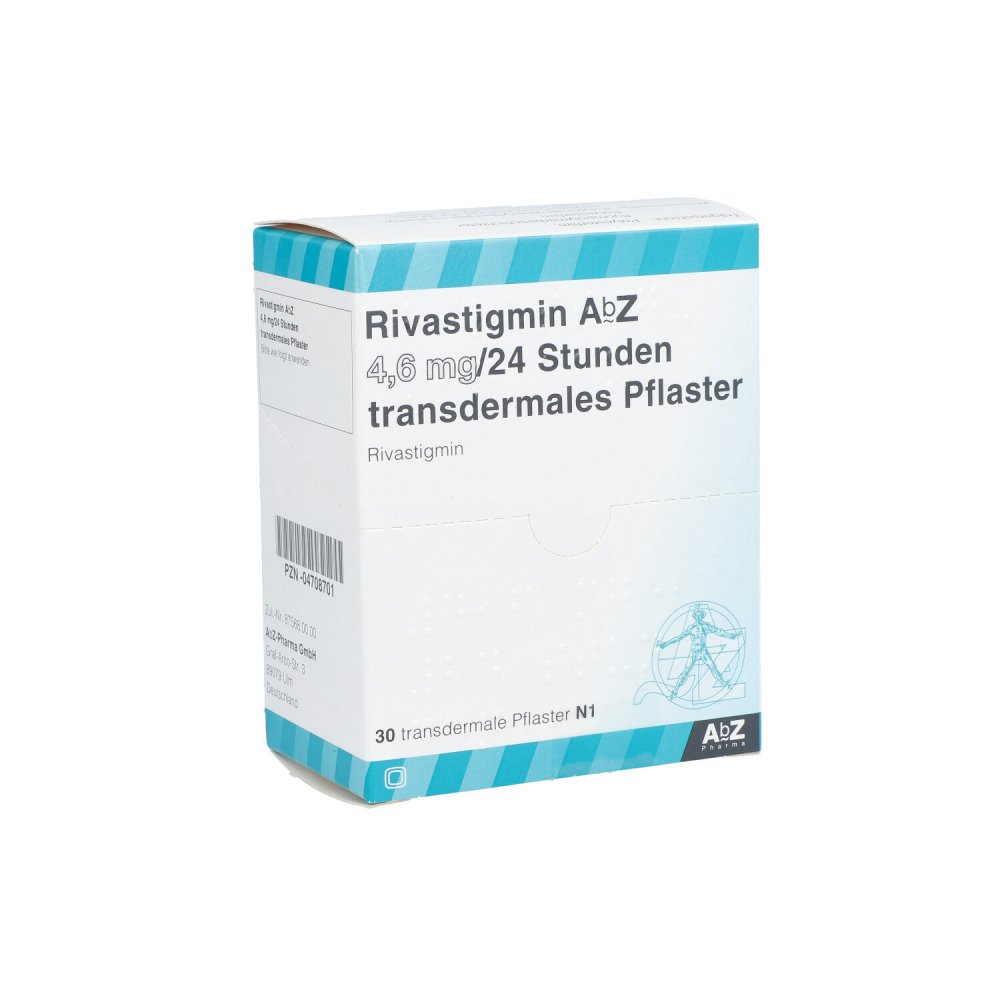 Rivastigmin AbZ 4,6mg/24 Stunden 30 stk online kaufen