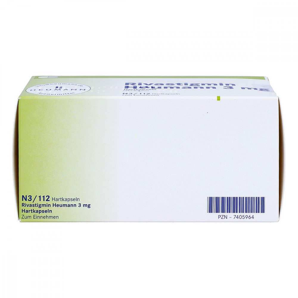 Rivastigmin Heumann 3 mg Hartkapseln 112 stk