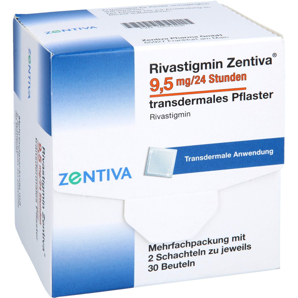 Rivastigmin Zentiva 9,5mg/24 Stunden 60 stk online kaufen