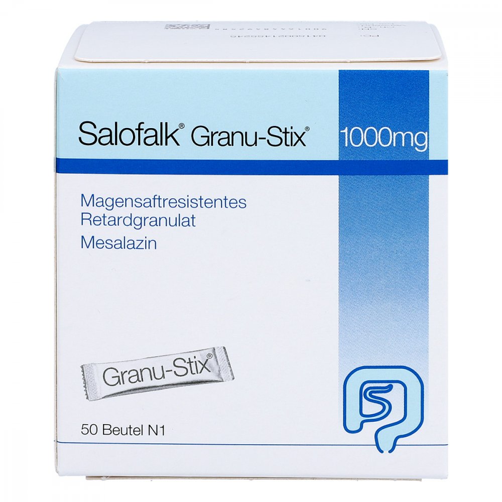Salofalk Granu-Stix 1000mg magensaftresistent 50 stk