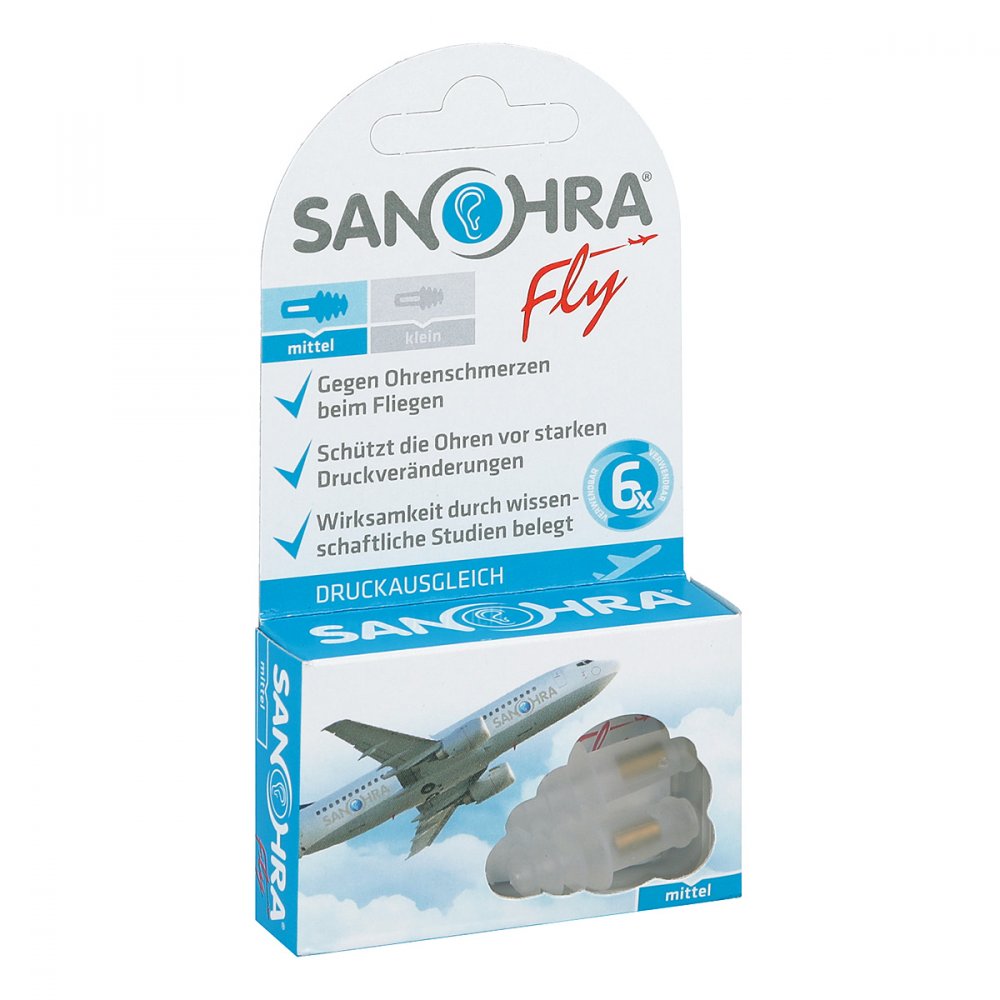 Sanohra fly für Erwachsene Ohrenschutz 2 stk online kaufen