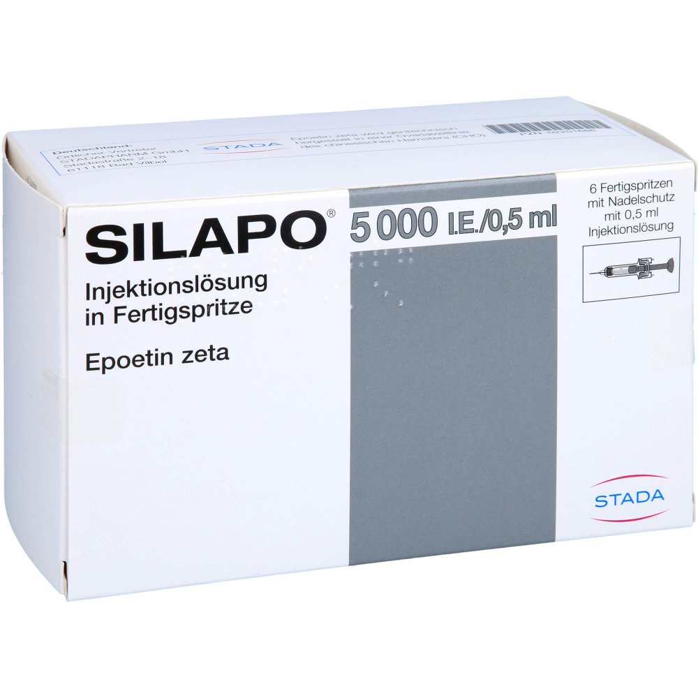 Silapo 5.000 I.e./0,5 ml Fertigspritzen 6X1 stk