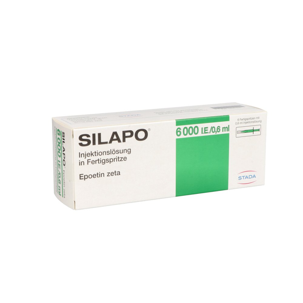 Silapo 6.000 I.e./0,6 ml Fertigspritzen 6X1 stk