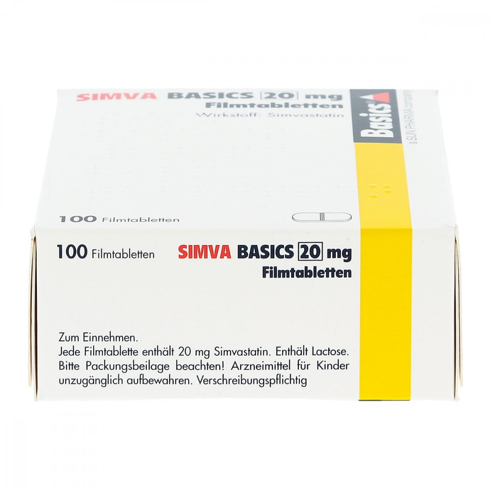 SIMVA BASICS 20mg 100 stk günstig bei apo.com