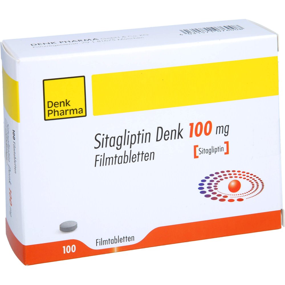 Sitagliptin Denk 100 Mg Filmtabletten 100 stk online kaufen