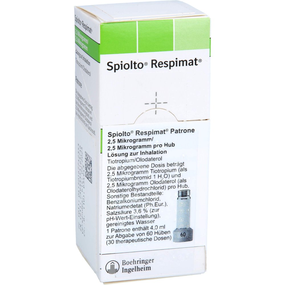 Spiolto Respimat 2,5 Μg/2,5 Μg Hub Wiederv.nachf. 1X4.0 ml