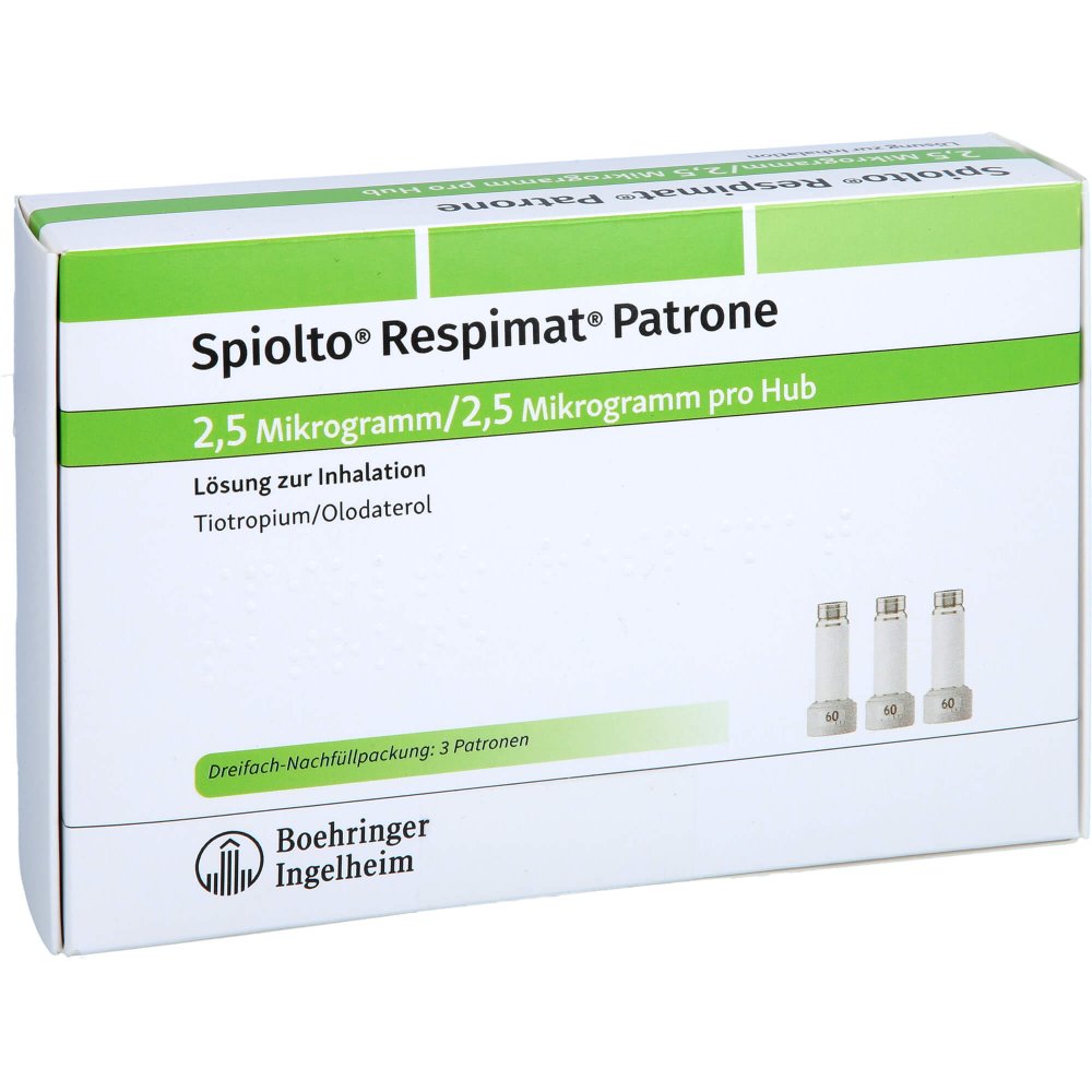 Spiolto Respimat 2,5 Μg/2,5 Μg Hub Wiederv.nachf. 3X4.0 ml