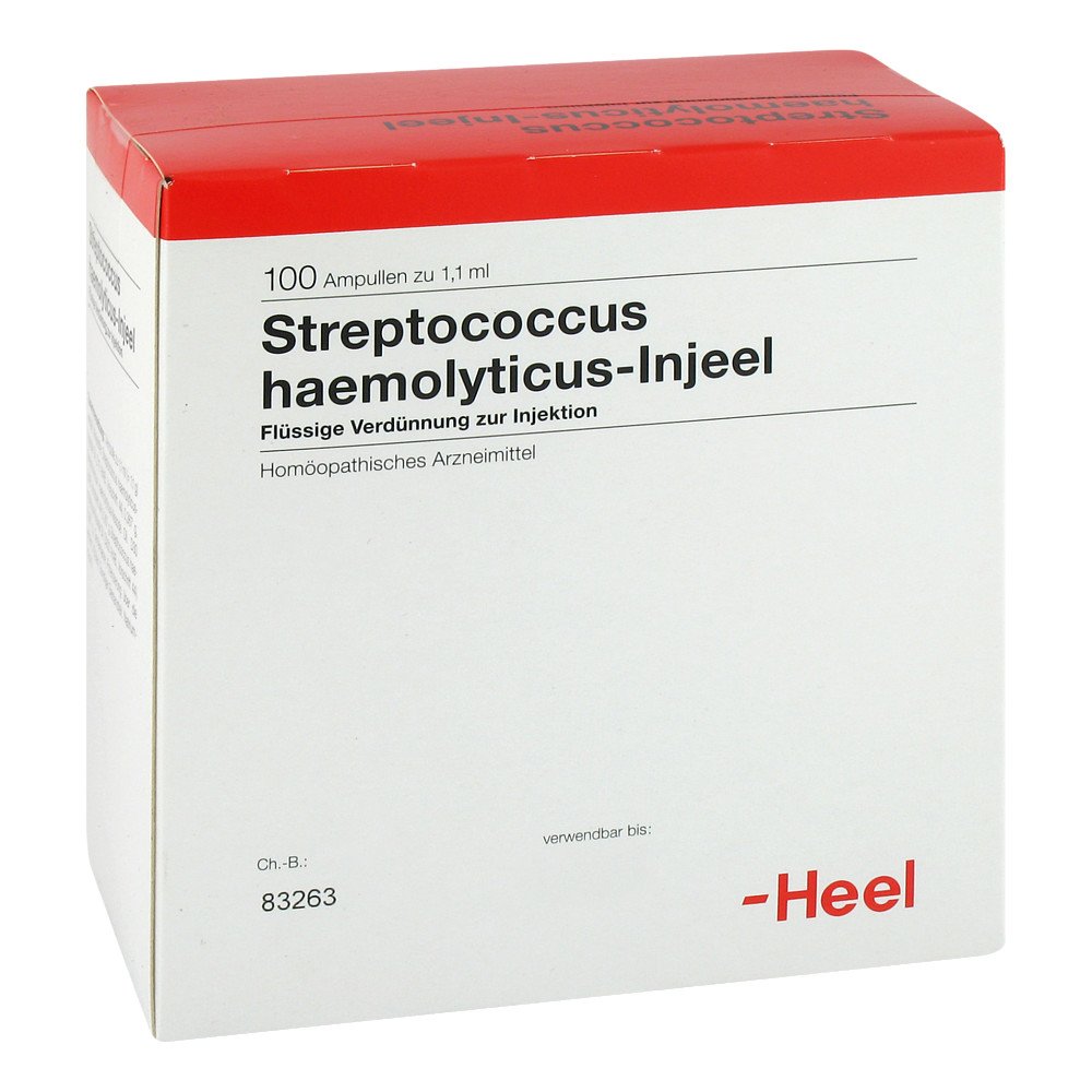 Streptococcus Haemolyticus Injeel Ampullen 100 stk