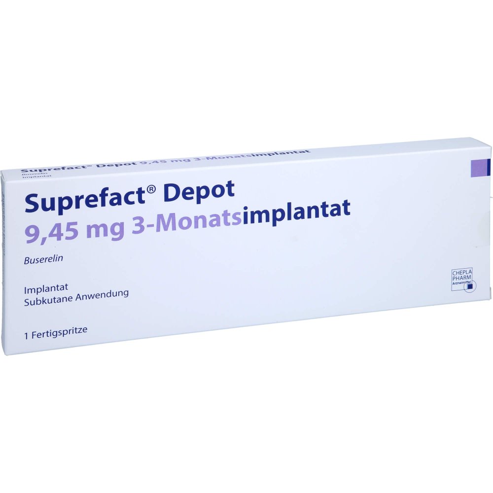 Suprefact Depot 3-monatsimplantat i.e.Fertigspr. 1 stk