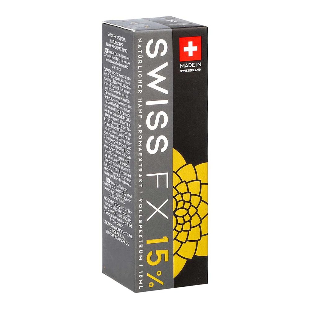 Swiss Fx Cbd 15% Fs Cannabidiol öl 1500 Mg 10 ml