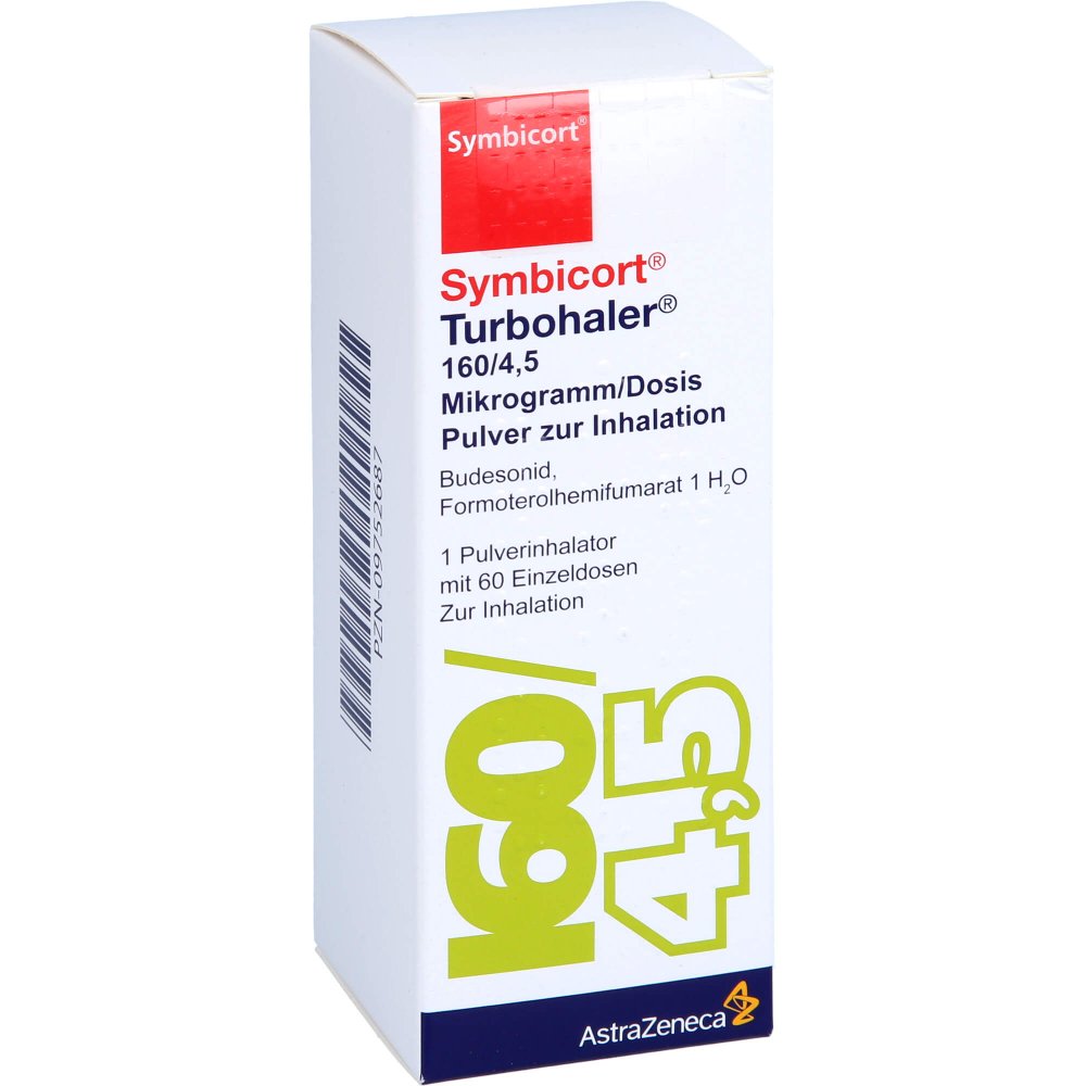 Symbicort Turbohaler 160/4,5 Mikrogramm/Dosis 1 stk