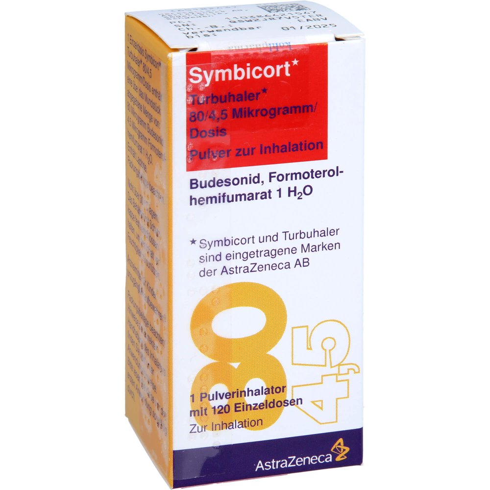 Symbicort Turbohaler 80/4,5 Mikrogramm/Dosis 1 stk