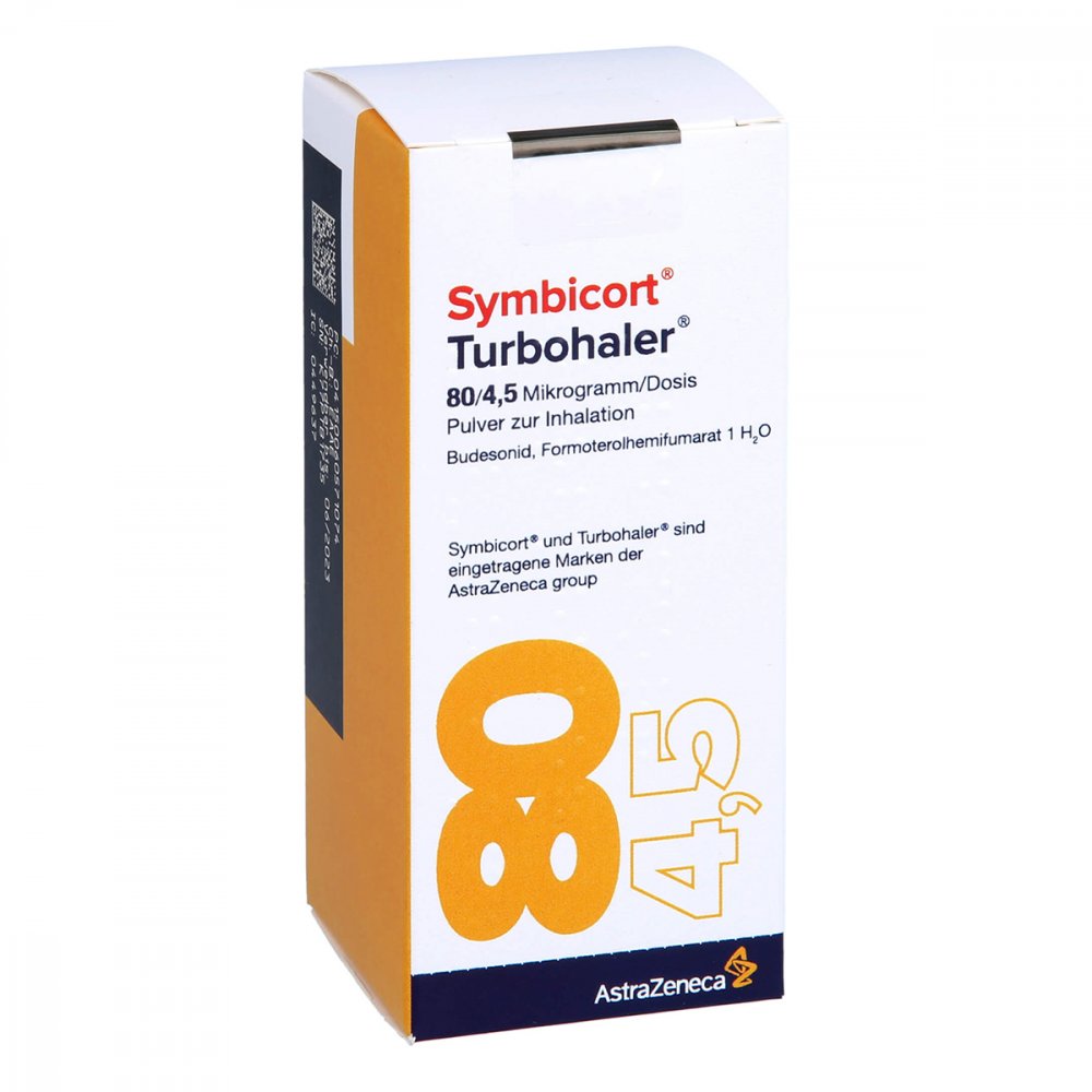 Symbicort Turbohaler 80/4,5 Mikrogramm/Dosis 1 stk