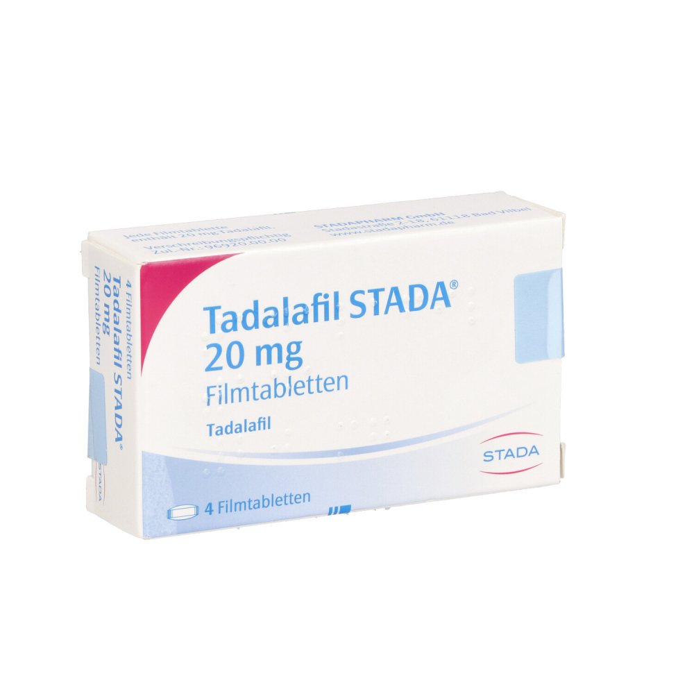 Tadalafil Stada 20 mg Filmtabletten 4 stk online kaufen