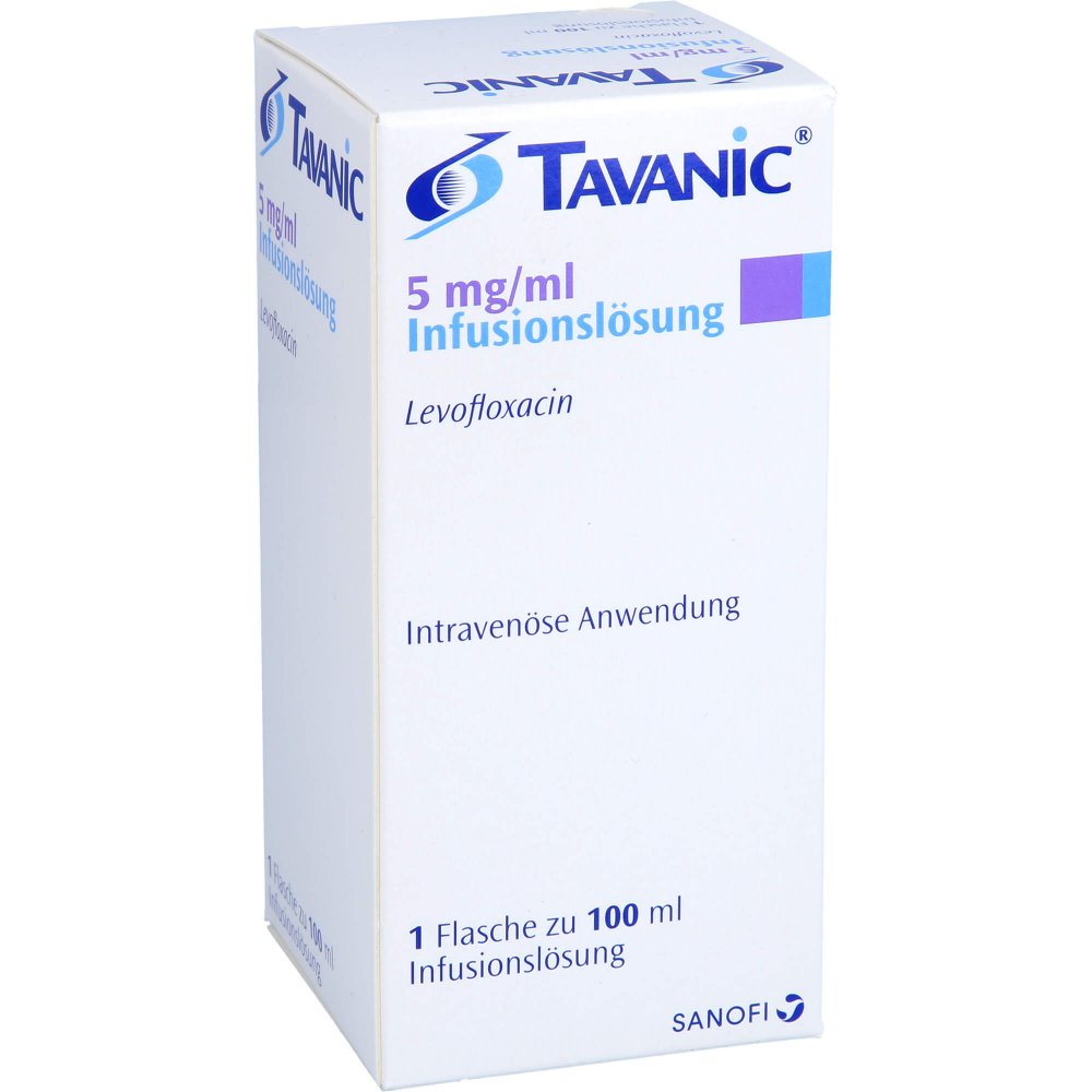 Tavanic 5 mg/ml Infusionslsg.500 mg Infusionsfl.