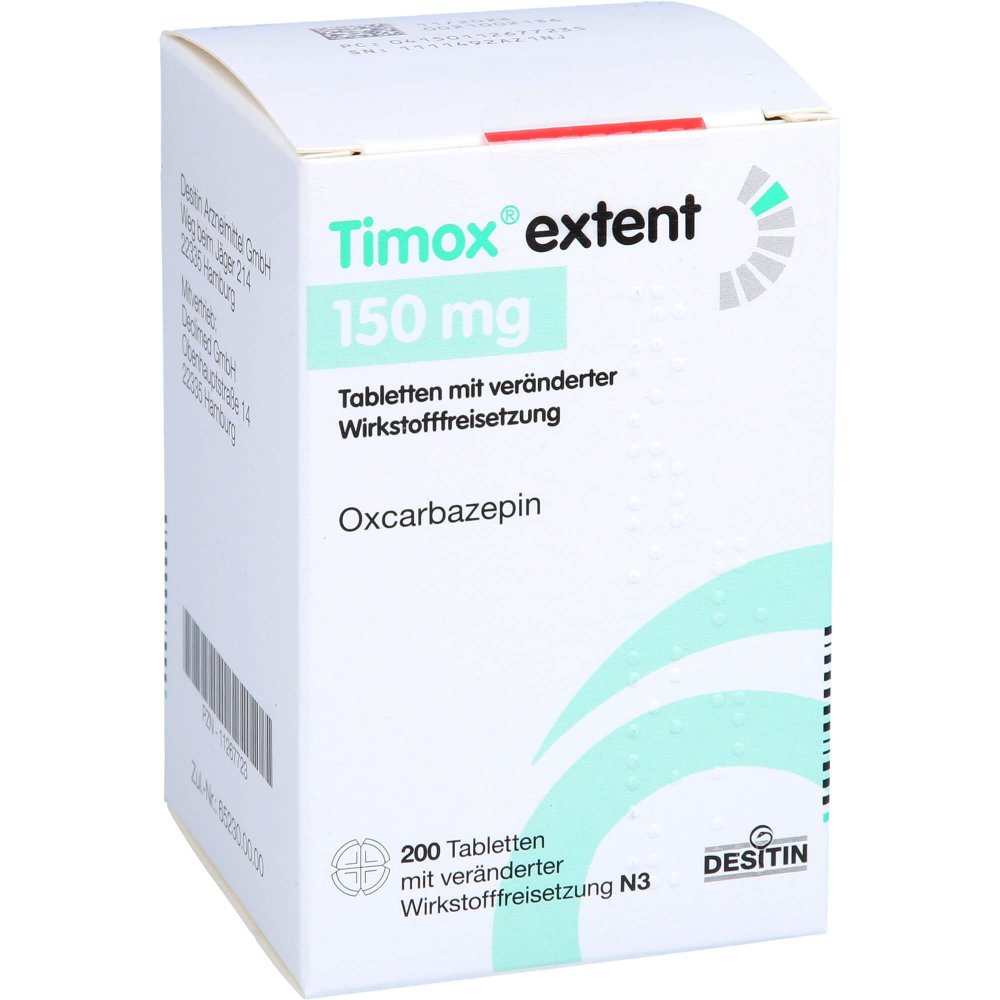 Timox Extent 150 Mg Tab.m.veränd.wirkst.-frs. 200 stk