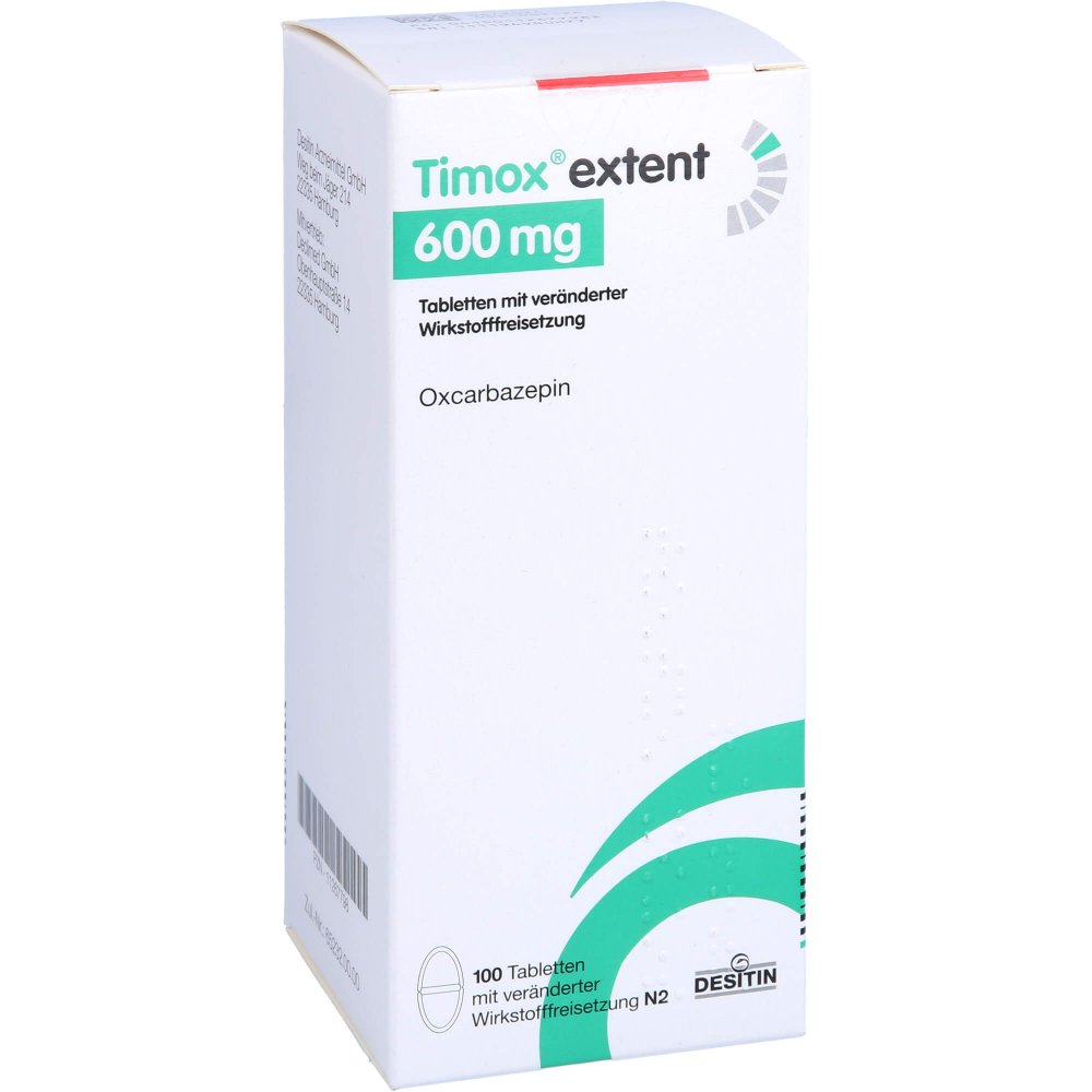 Timox Extent 600 Mg Tab.m.veränd.wirkst.-frs. 100 stk