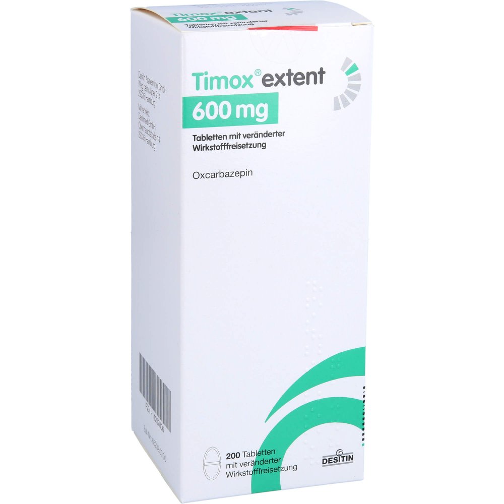 Timox Extent 600 Mg Tab.m.veränd.wirkst.-frs. 200 stk