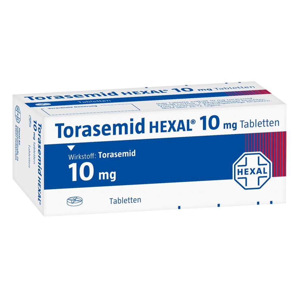Torasemid HEXAL 10mg 100 stk online kaufen günstig bei apo.com