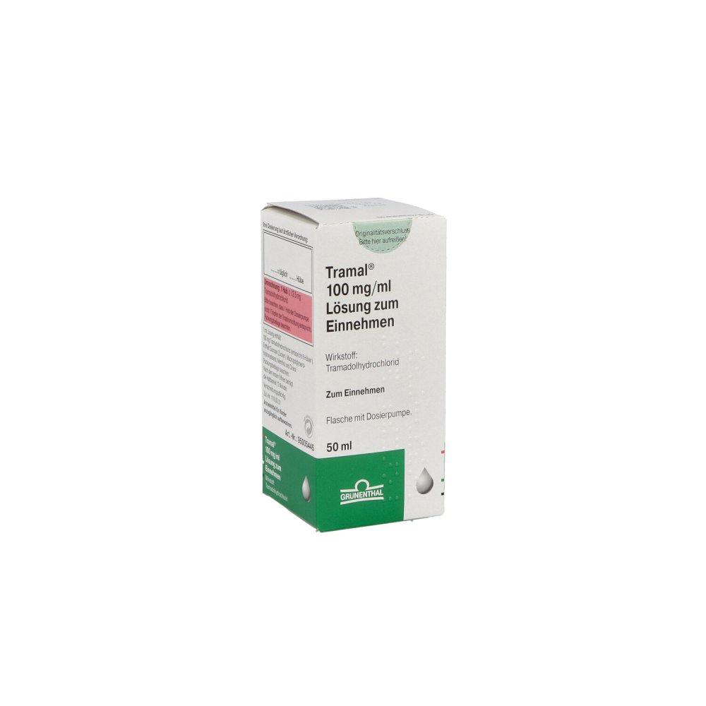 Tramal 100mg/ml Lösung zum Einnehmen 50 ml online kaufen