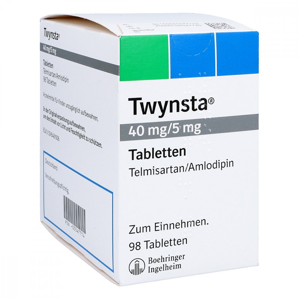 Twynsta 40 mg/5 mg Tabletten 98 stk online kaufen