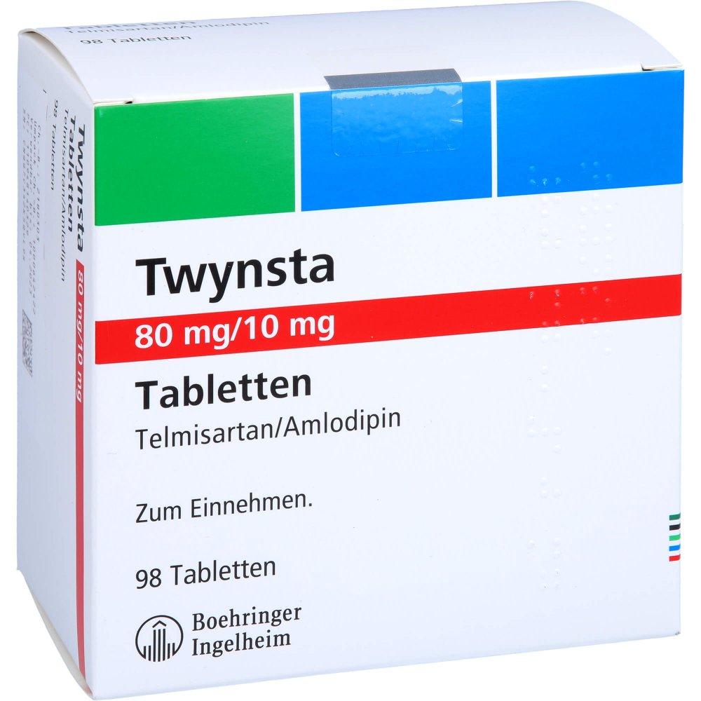 Twynsta 80 mg/10 mg Tabletten 98 stk online kaufen