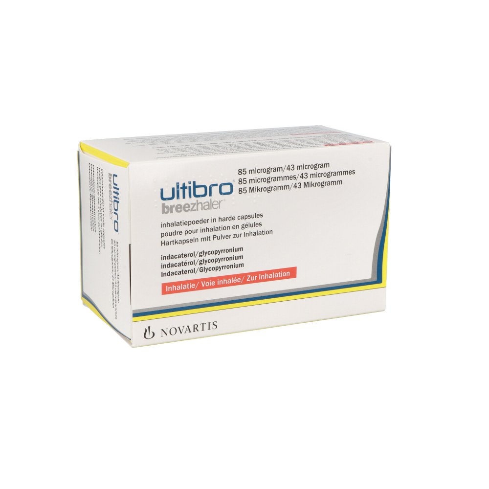 Ultibro Breezhaler 85 [my]g/43 [my]g Hartk.m.plv.z 3X30 stk