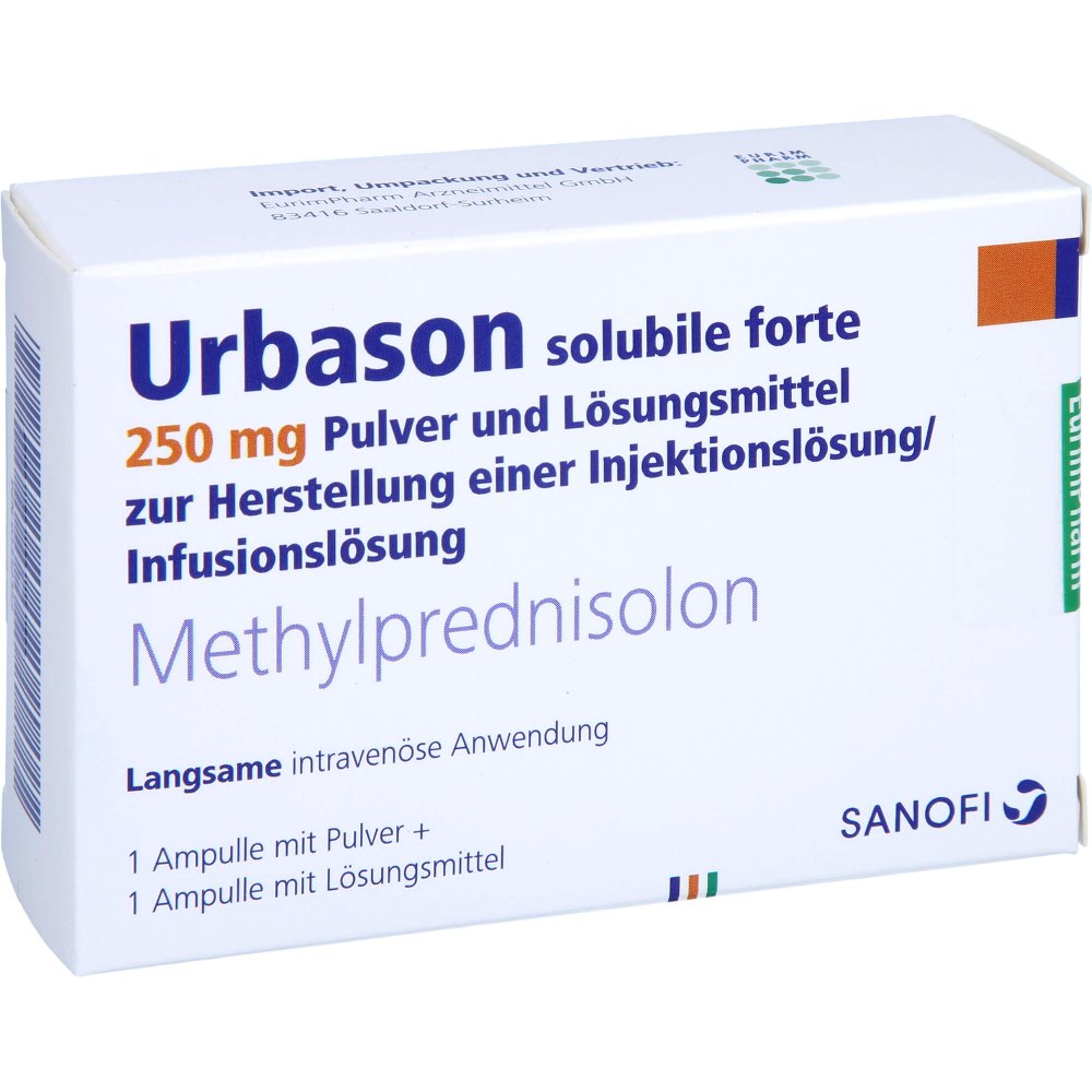 Urbason solubile forte 250 mg Tropfen -subst.m.lsg.-m. 1 stk