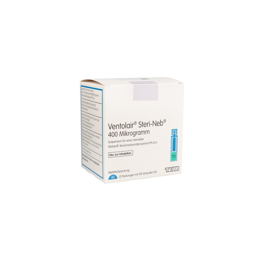 Ventolair Steri-neb 400 [my]g/ml Suspension für e.verneble 2X20 stk