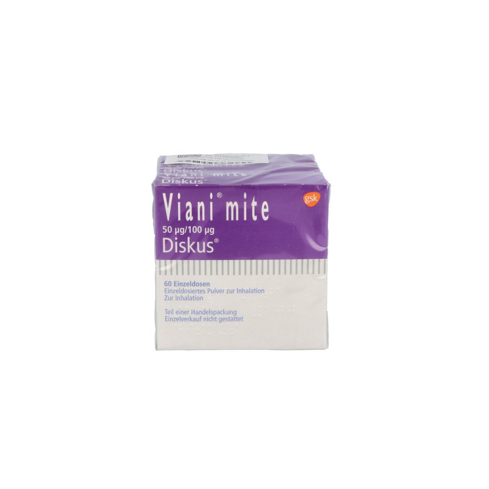 Viani mite 50μg/100μg Diskus 3X60 stk günstig bei apo.com