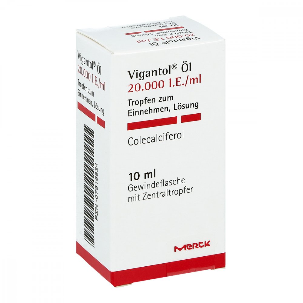 Vigantol öl 20.000 I.e./ml Tropfen zum Einnehmen 10 ml