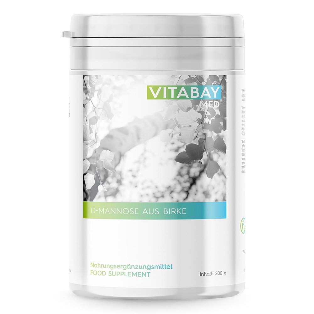 Vitabay Med D-Mannose Pulver aus Birke vegan 100 g