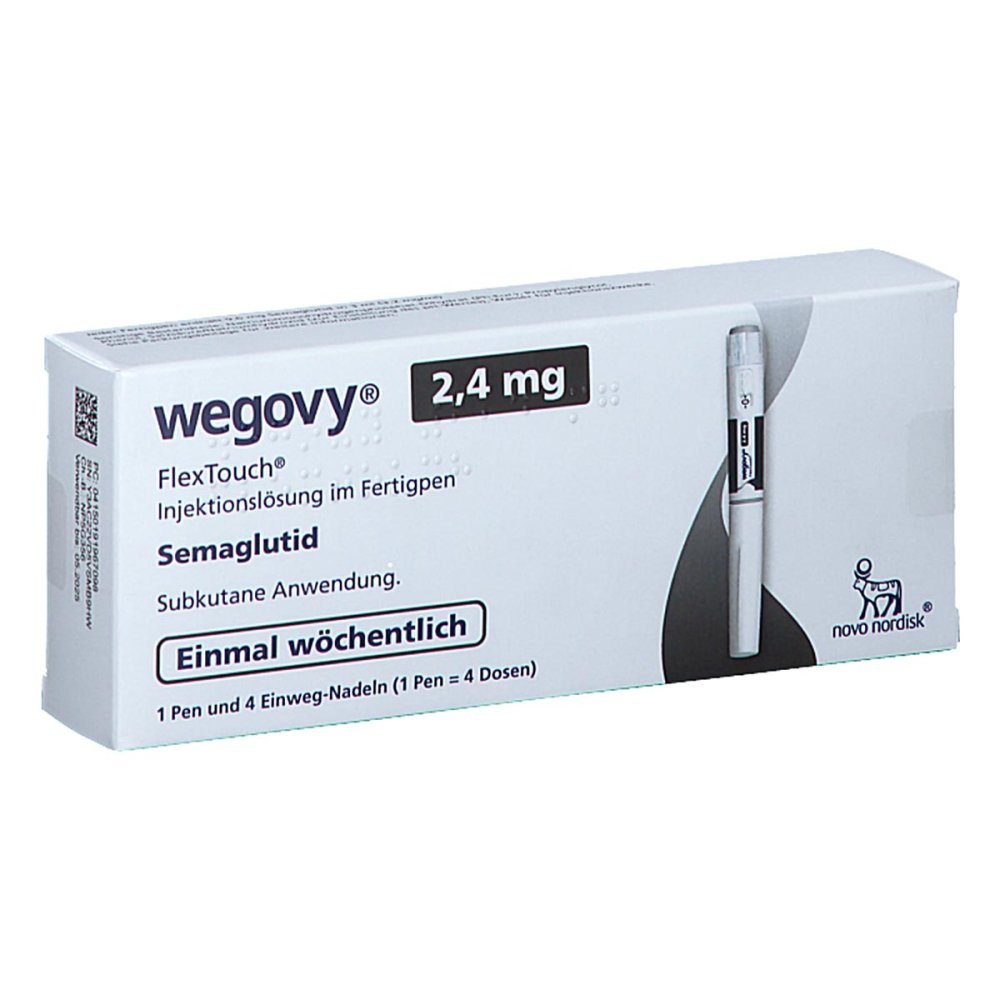Wegovy 2,4 Mg Flextouch Injektionslösung Fertigpen 1X3 ml