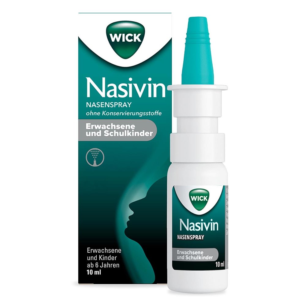 Wick Nasivin Nasenspray o.K. Erwachsene/Schulkinder 10 ml