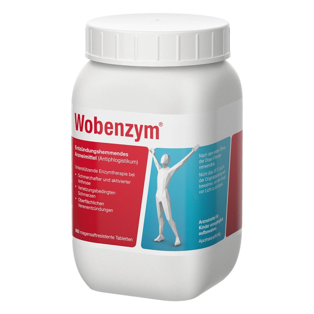 Wobenzym magensaftresistente Tabletten 800 stk