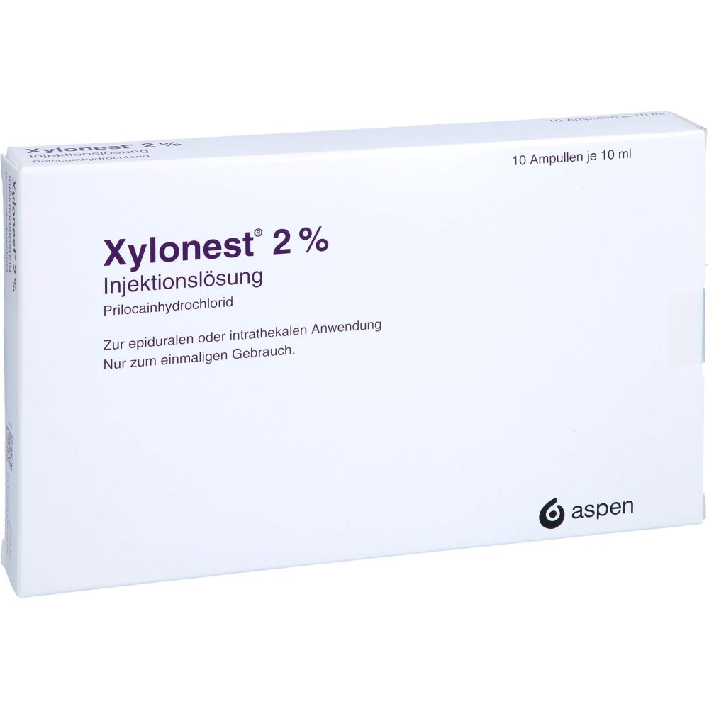 Xylonest 2% Luerfit Ampullen Injektionslösung 10X10 ml