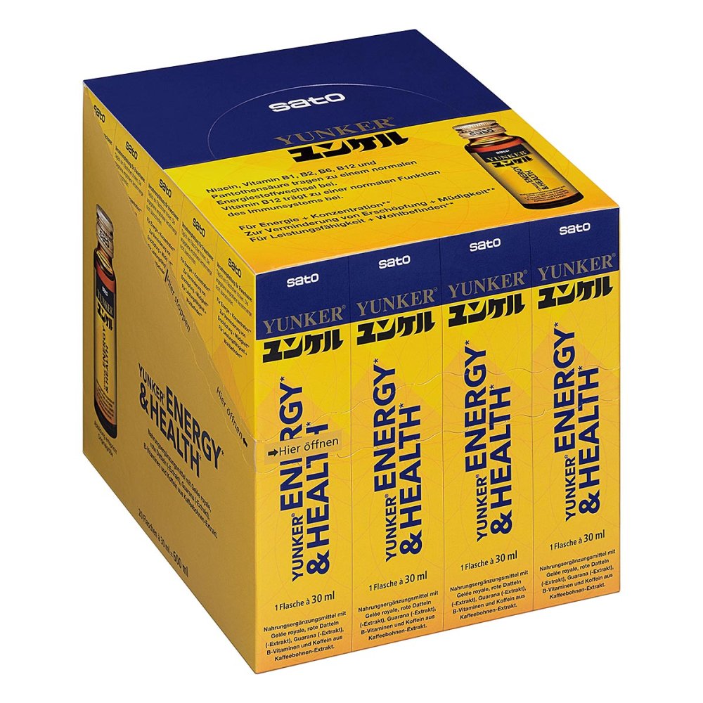 Yunker Energy & Health Tonikum 20X30 ml online kaufen