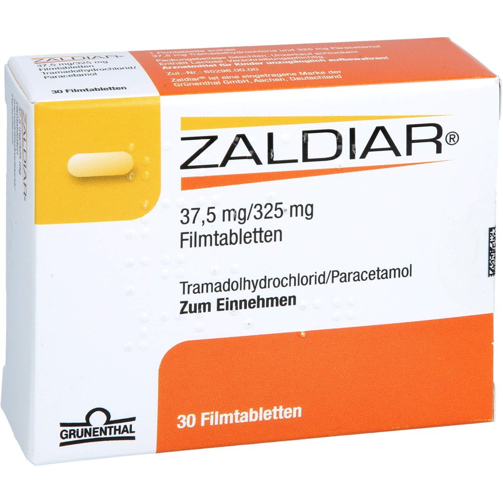 Zaldiar 37,5mg/325mg 30 stk online kaufen günstig bei apo.com