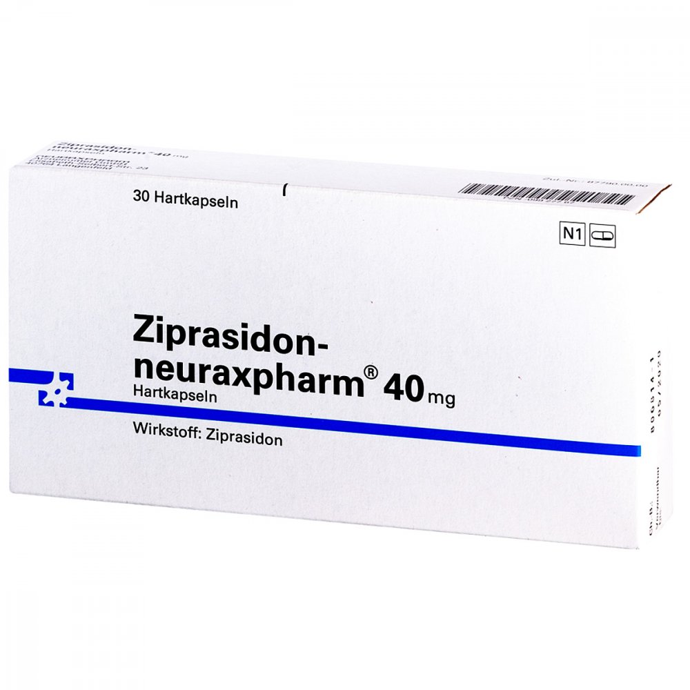Ziprasidon-neuraxpharm 40 mg Hartkapseln 30 stk