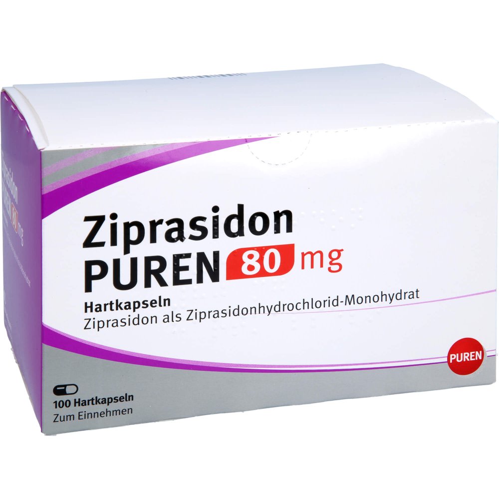 Ziprasidon Puren 80 mg Hartkapseln 100 stk online kaufen