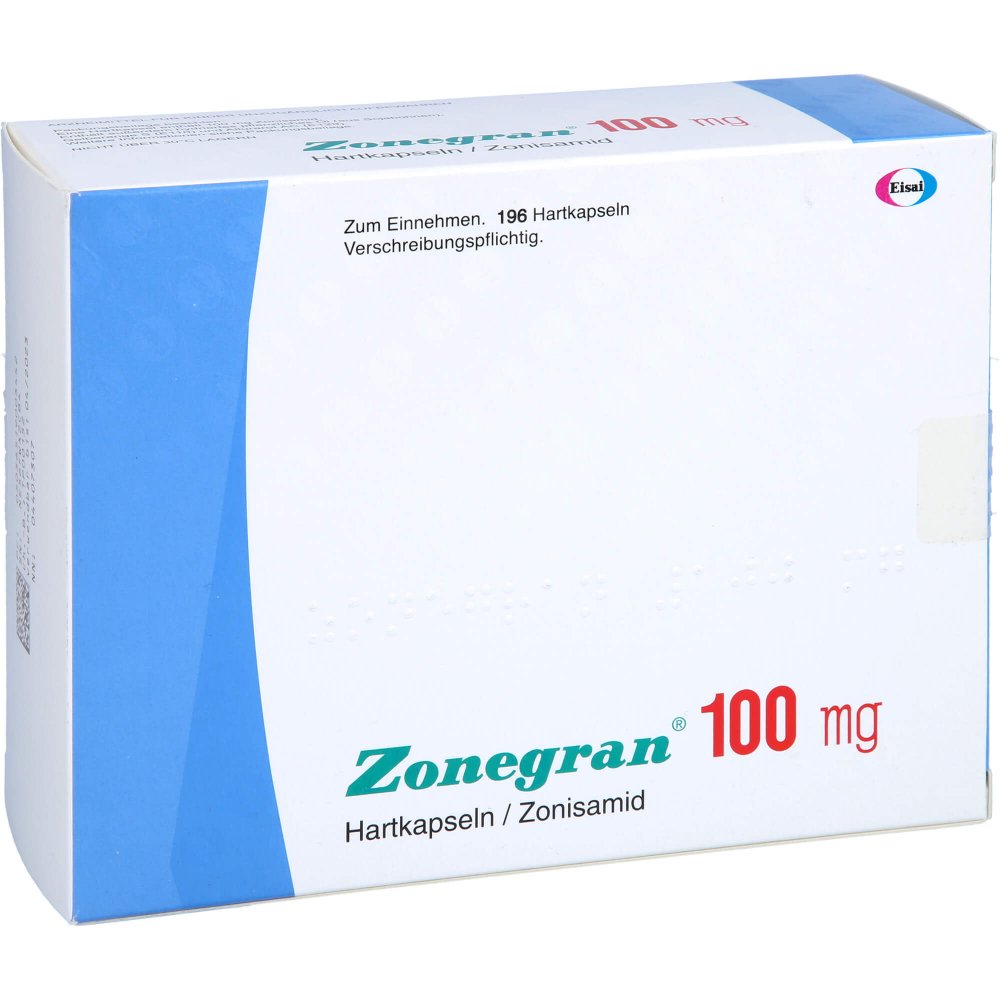 Zonegran Eisai 100 mg Hartkapseln 196 stk online kaufen