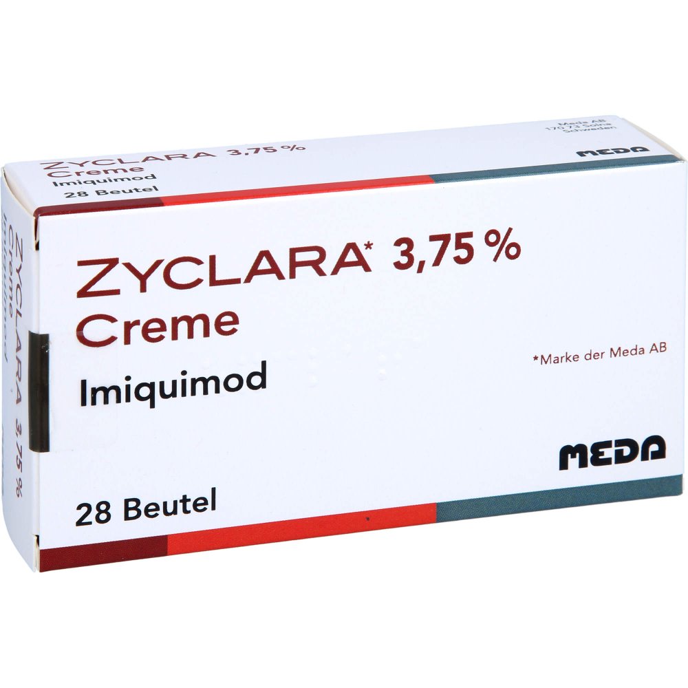 Zyclara 3,75% Creme Sachets 28 stk online kaufen